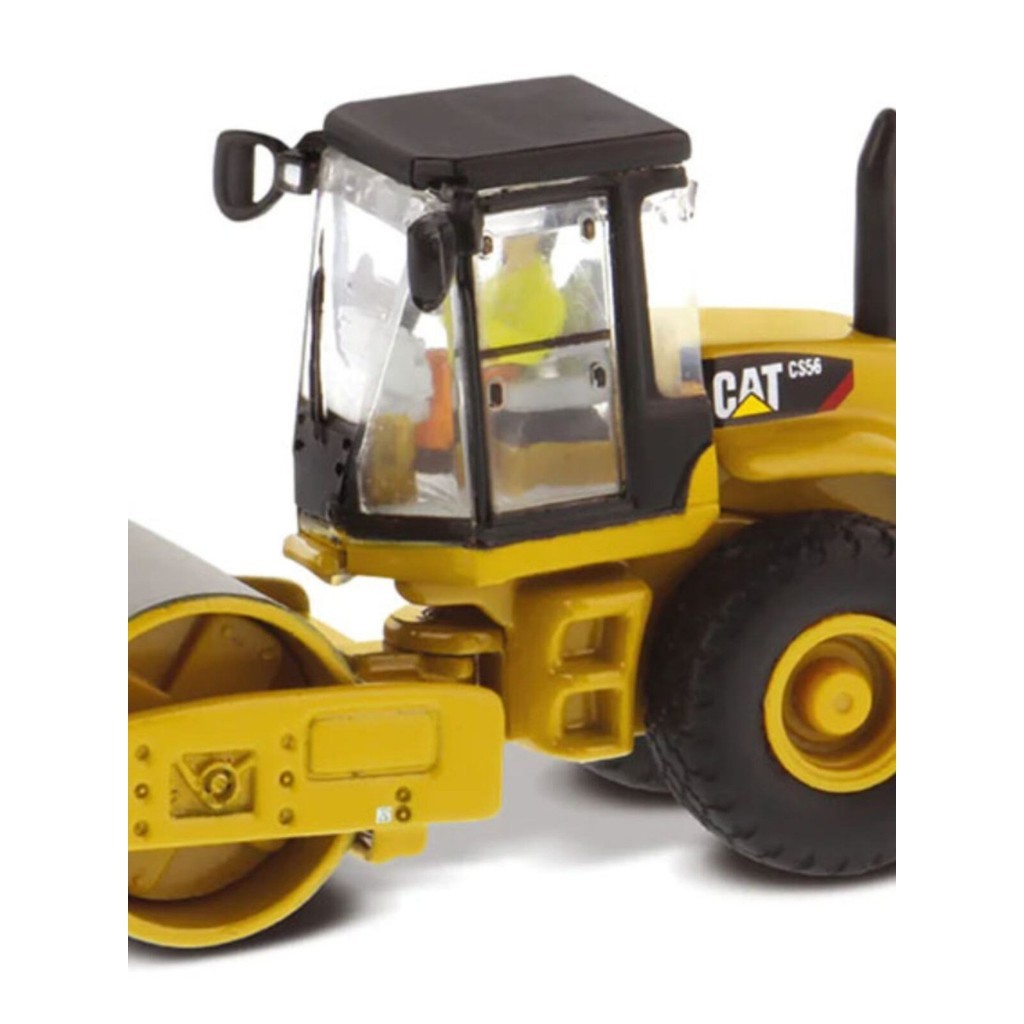 DM CAT工程車1/87 CS56 Soil Compactor卡特壓路機模型HO場景擺件 | 蝦皮購物