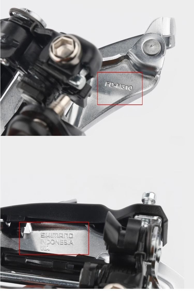 正品SHIMANO禧瑪諾FD-M310前撥7速8速山地自行車雙拉前變速器【kiki】 | 蝦皮購物