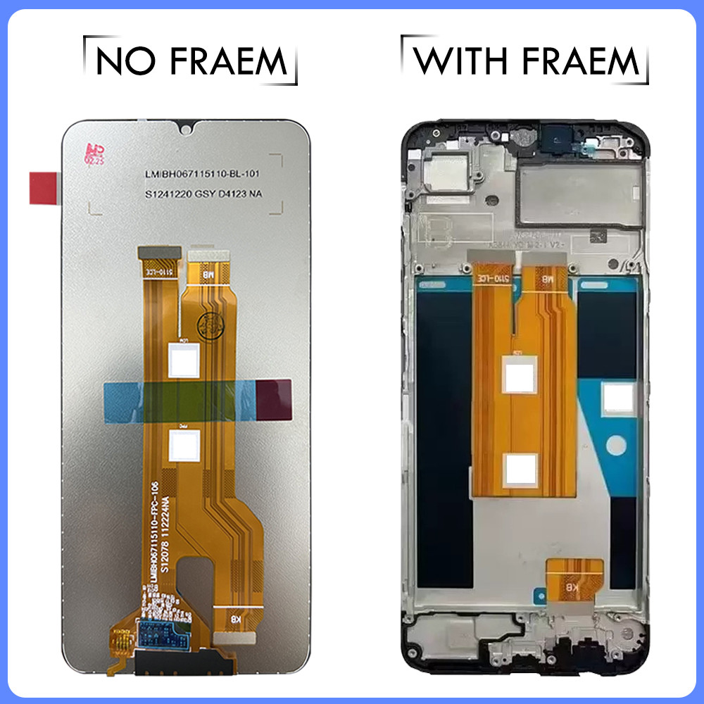 6.74" 適用於 Realme Note 60 RMX3933 LCD 顯示屏觸摸屏數字化儀更換 | 蝦皮購物