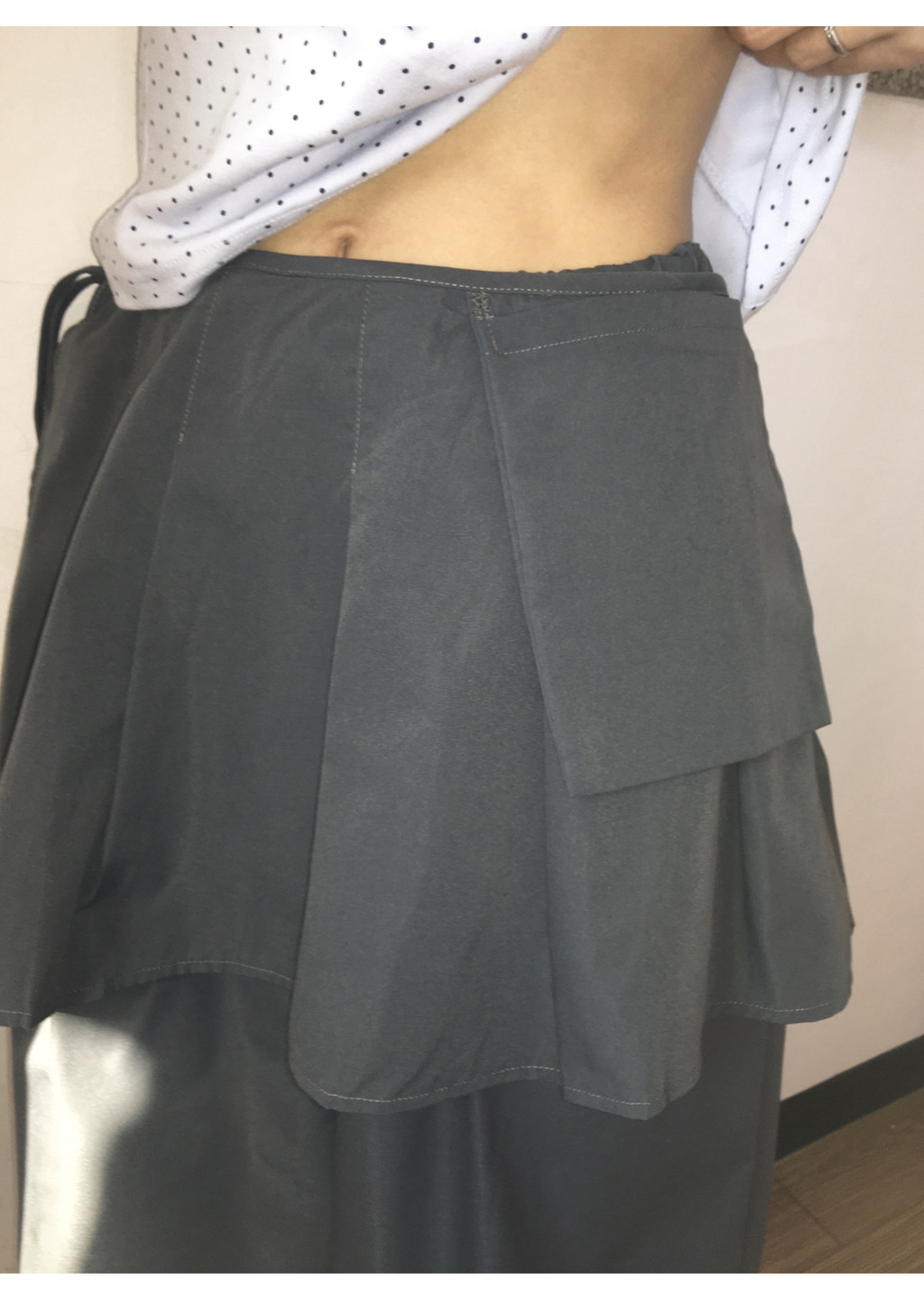 Codibook｜韓國 EEZEE 兩件式打摺裙褲PA015[預購]長褲 闊腿褲 女裝 | 蝦皮購物