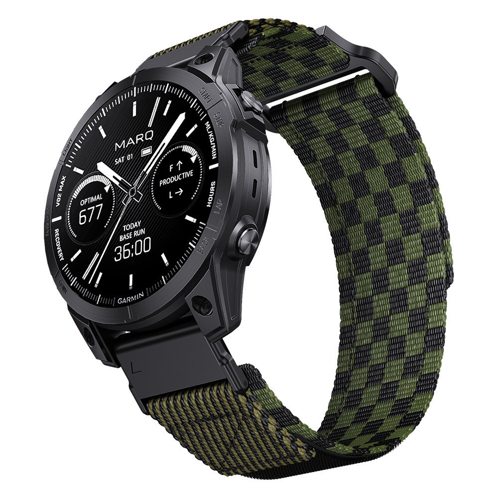 Garmin Fenix 8 47mm 51mm E 7 7X Pro 尼龍 錶帶 快拆 魔鬼氈 26mm 22mm | 蝦皮購物