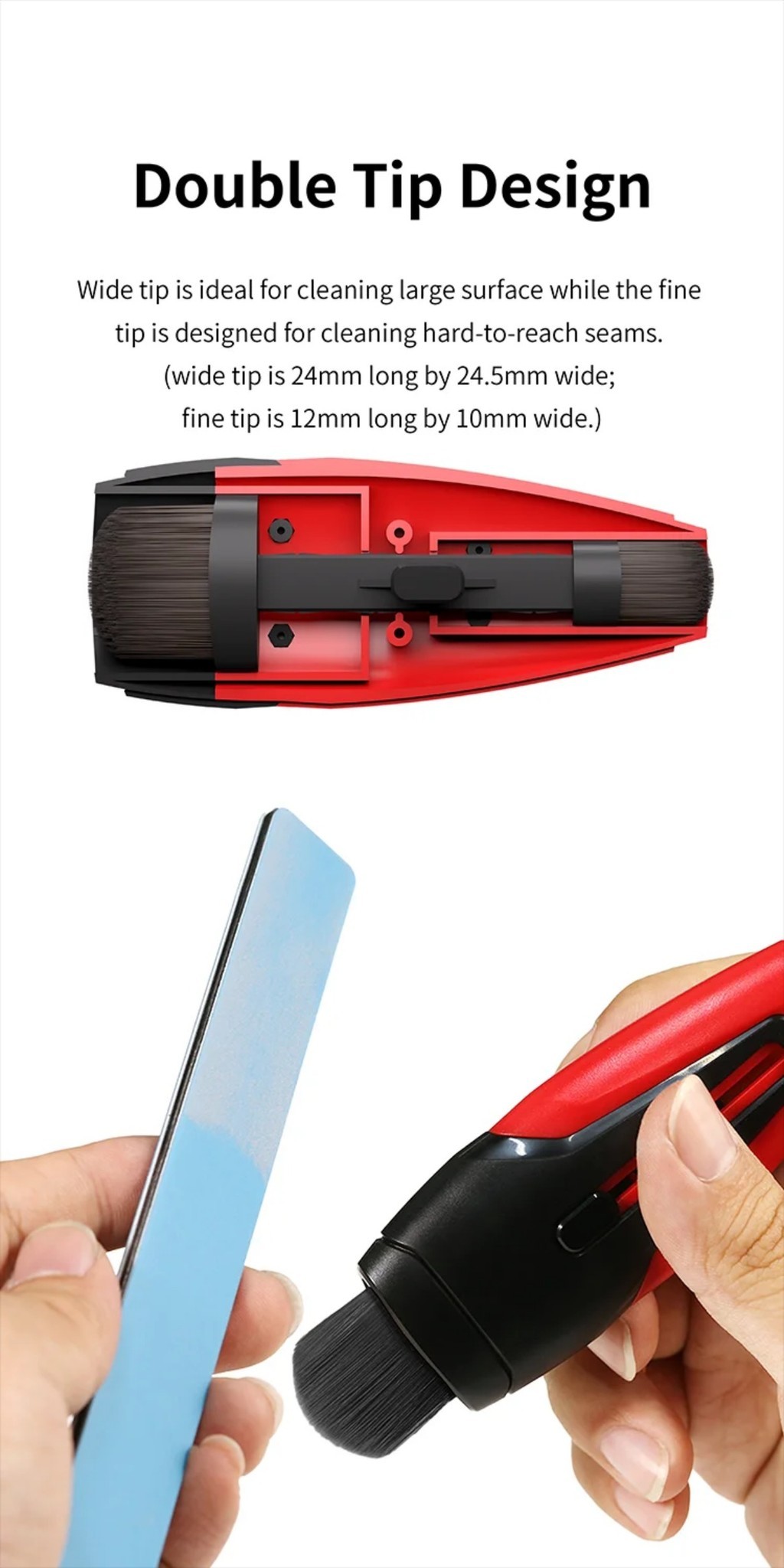 全新 DSPIAE PT-RDB 可伸縮除塵刷雙頭小寬細方便高達高達模型 GK DIY 模型清潔工具小寬細模型工具 | 蝦皮購物