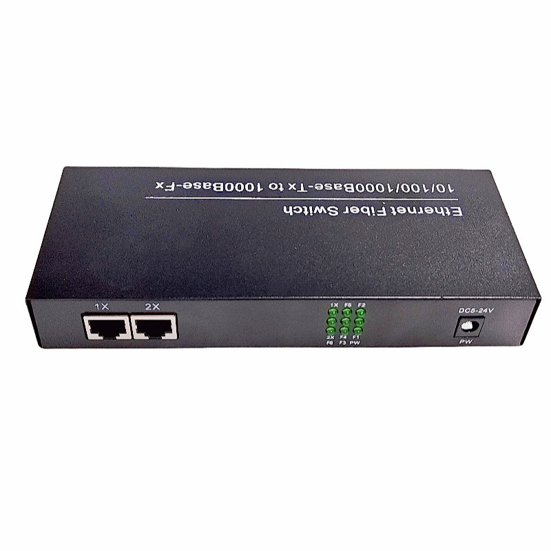 千兆光纖交換機 6 SC 2 RJ45 以太網交換機媒體轉換器兼容 HTB GS-03 | 蝦皮購物