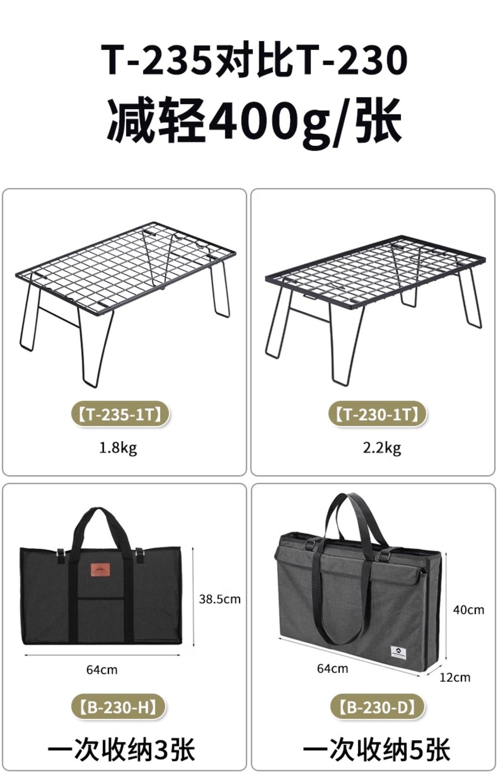 柯曼 Campingmoon T-235 輕量折疊桌 便攜網桌露營置物架黑色鐵桌戶外拓展桌 露營用品 | 蝦皮購物