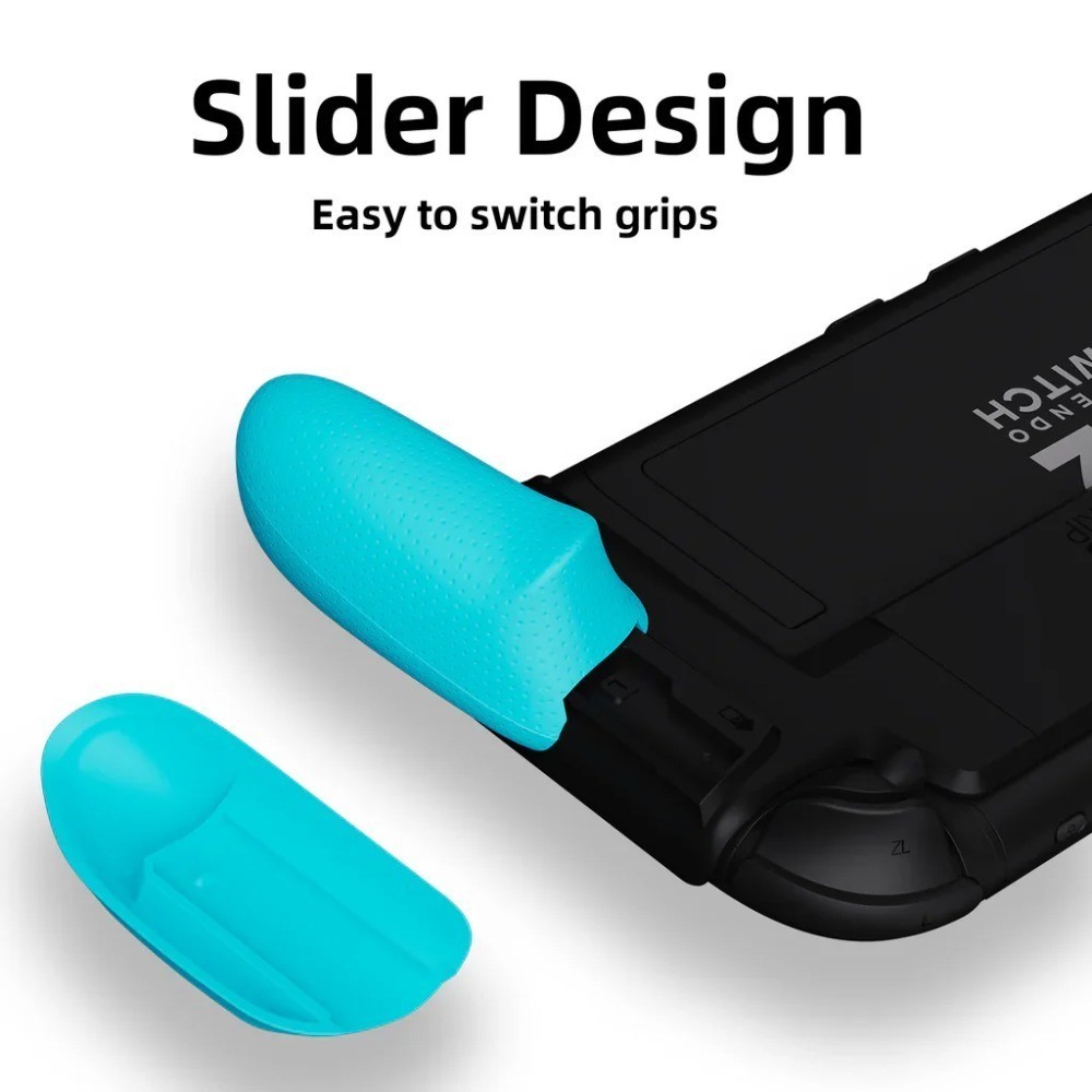 Skull&Co.任天堂switch2 NeoGrip配備可更換的人體工程學握把保護套適用於任天堂Switch 2 NS | 蝦皮購物