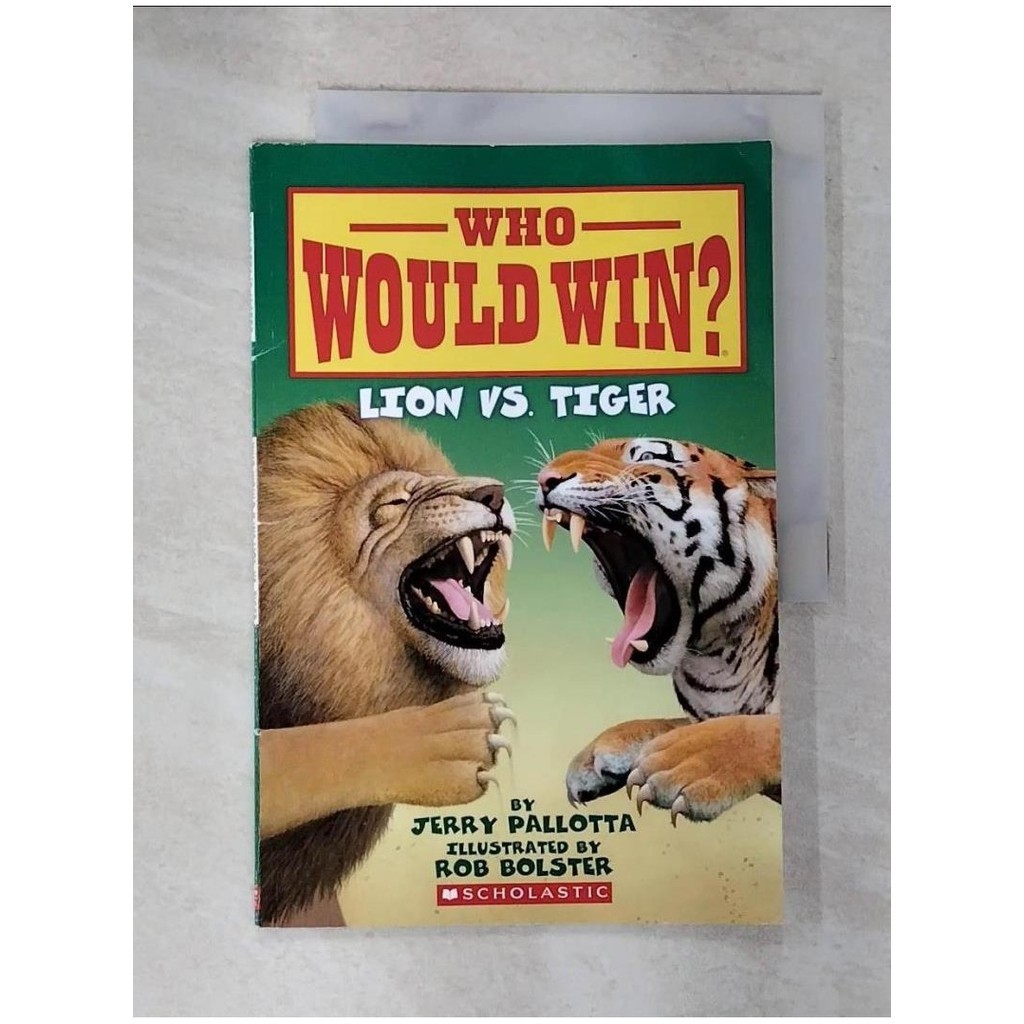 Lion vs. Tiger_Pallotta, Jerry/ Bolster, R【T4／原文小說_R5R】書寶二手書 | 蝦皮購物