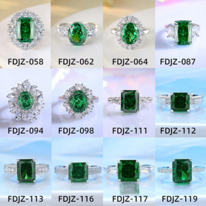 【YG珠寶】南非鑽 南非寶石 珠寶首飾 女生鑽戒 高碳鑽戒指女S925純銀坦桑8A鋯石方形冰花切彩寶戒指直播爆款批發 | 蝦皮購物