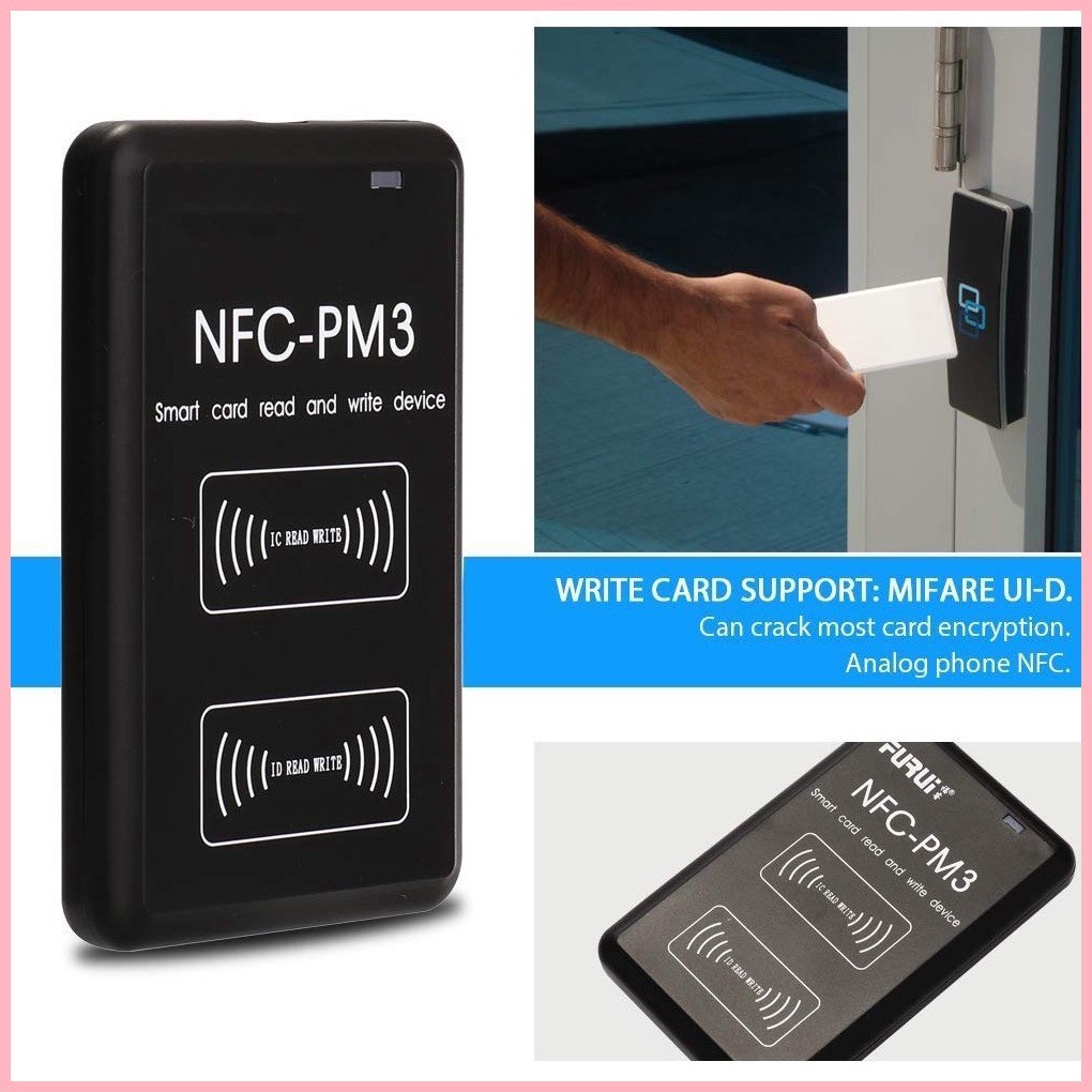 PM5 NFC讀卡器 ic id卡加密電梯門禁卡萬能複製器pm3複製 | 蝦皮購物