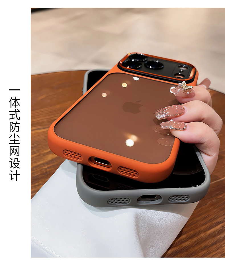 金屬鏡頭 透黑亞克力 永不發黃 適用於 iPhone 17 16 15 14 13 12 11 Promax 防摔殼 | 蝦皮購物