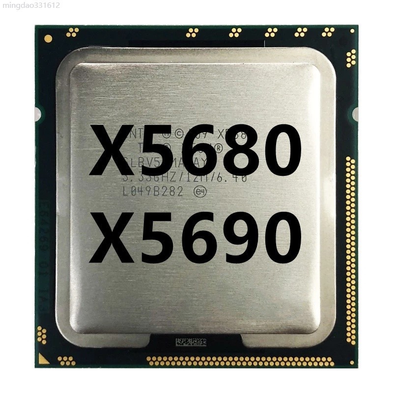 ♞,♘,至強X5680 X5690 六核十二綫程CPU處理器12M 130W LGA 1366 | 蝦皮購物