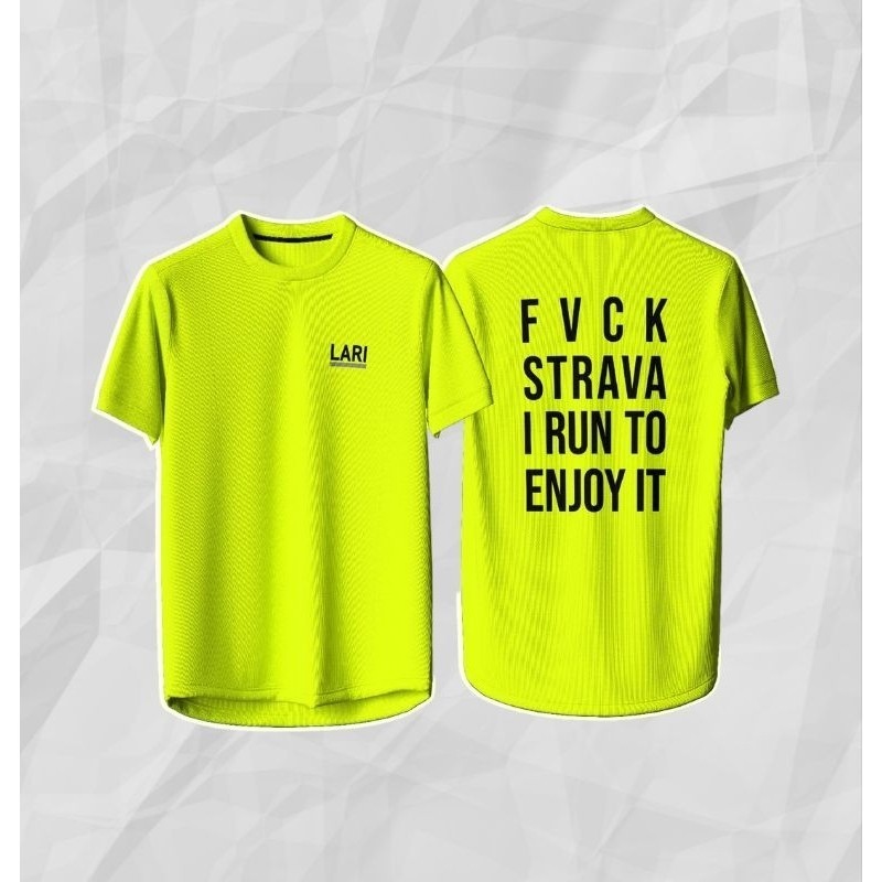 全新 Fvck Strava 跑步球衣/跑步襯衫 | 蝦皮購物