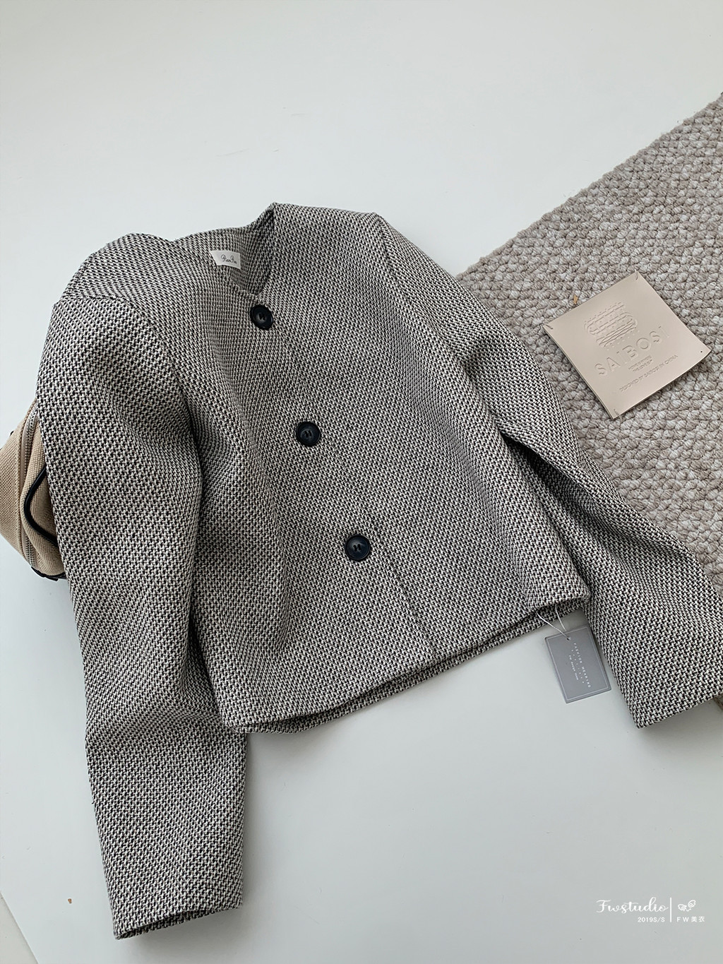 編織小香風圓領外套 長袖 外套 女生 女裝 FW美衣 K0369 | 蝦皮購物