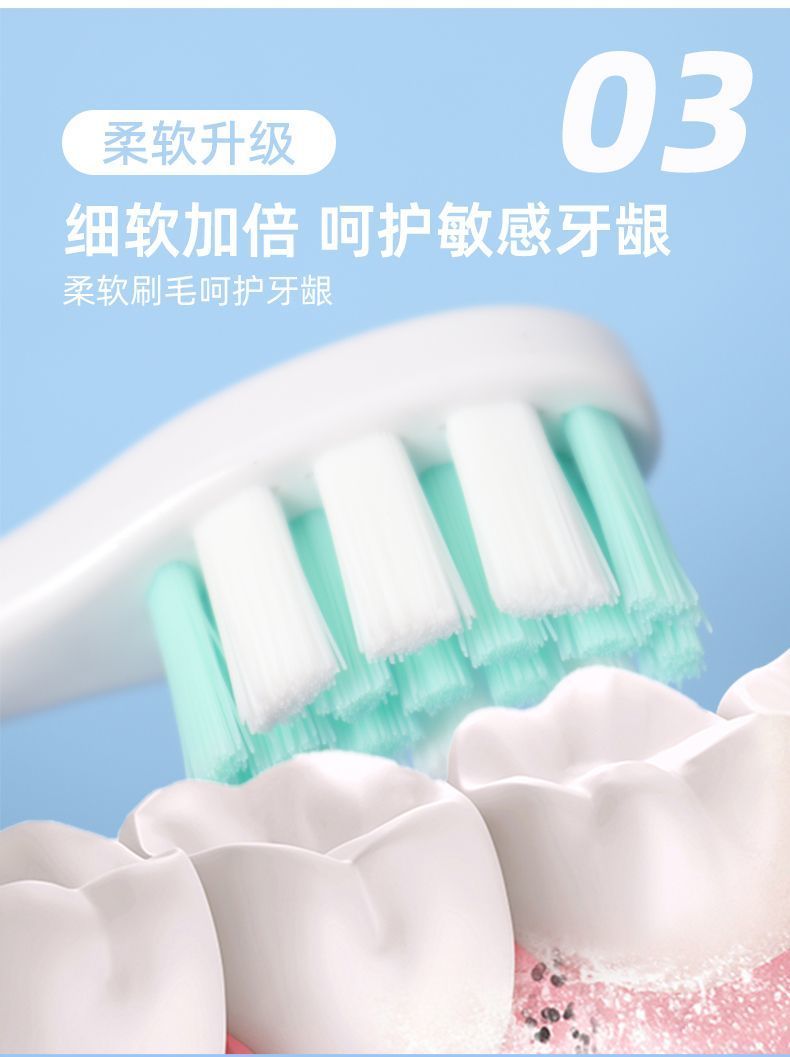 適配usmile電動牙刷頭Y1S/Y2/Y10/U1/P1/P10/P20笑容加替換頭軟毛 | 蝦皮購物