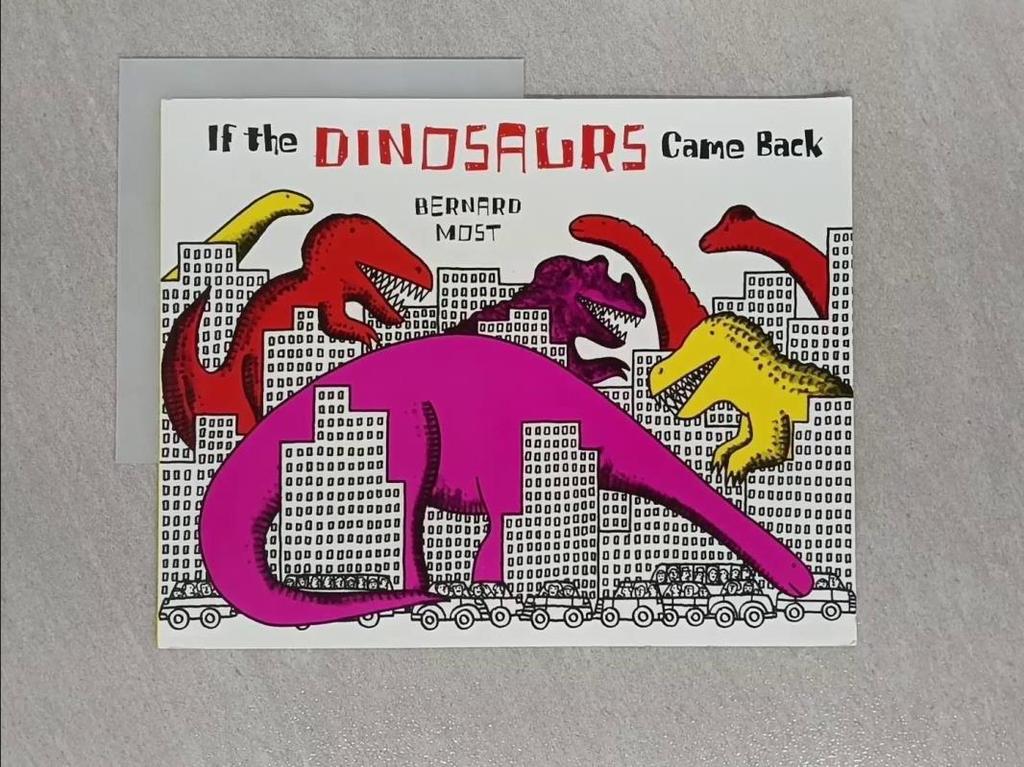 If the Dinosaurs Came Back_Bernard Most【T1／少年童書_Y9U】書寶二手書 | 蝦皮購物