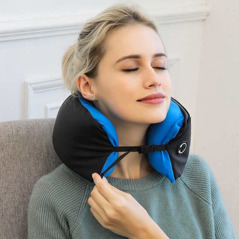 HOTU OMNI PILLOW功能u型枕旅行枕隔髒枕墊記憶棉充氣枕 | 蝦皮購物