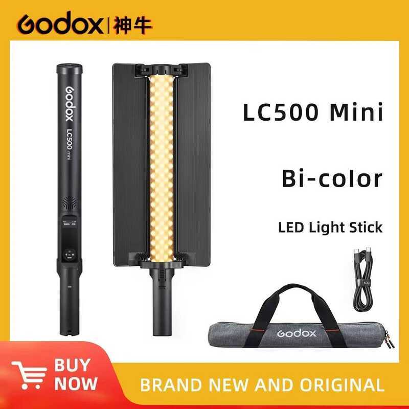 GODOX 神牛 LC500 LC500R 迷你 RGBWW LED 燈棒 2500K-8500K 色溫 CRI 95 | 蝦皮購物