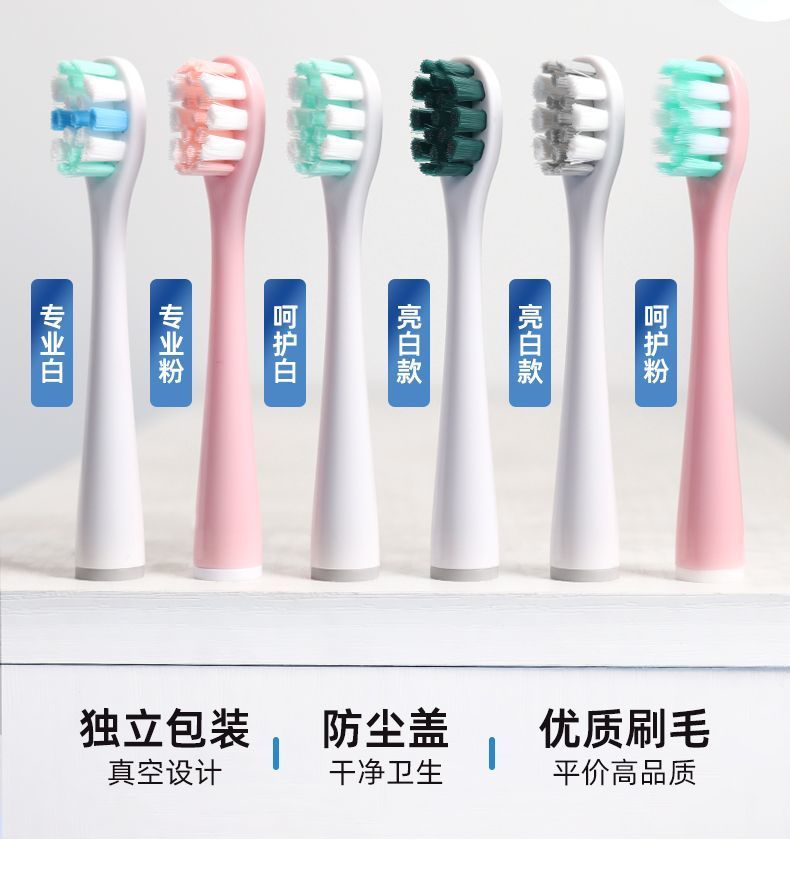 適配usmile電動牙刷頭Y1S/Y2/Y10/U1/P1/P10/P20笑容加替換頭軟毛 | 蝦皮購物