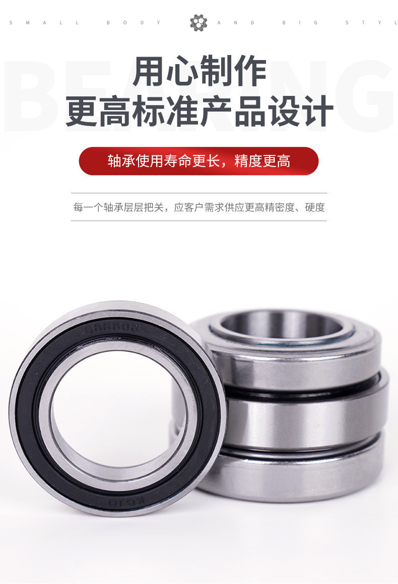 滾珠軸承 微型深溝球 軸承 常用型 軸承 薄型軸承 萬嚮四輪離閤器分離軸承688808 688911 588909 36 | 蝦皮購物