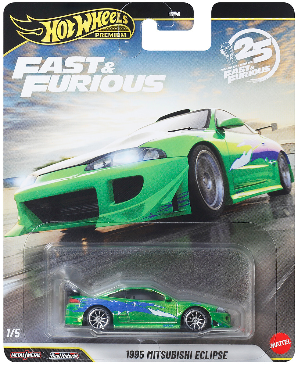hotwheels Fast & Furious N Premium HNW46 ’95 Mitsubishi Ecli | 蝦皮購物