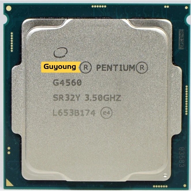 Used Pentium G4560 Processor 3MB Cache 3.50GHz LGA 1151 Dua | 蝦皮購物