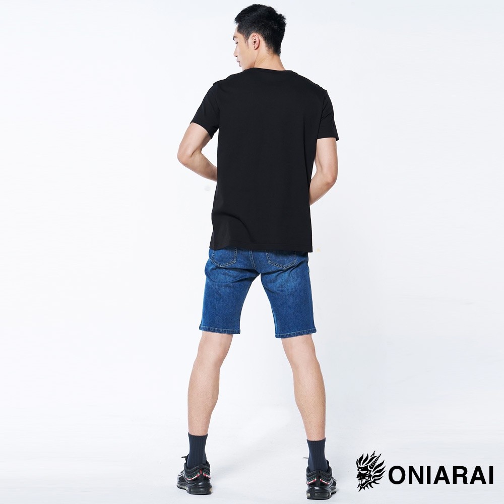 BLUE WAY 鬼洗 ONIARAI -男款 大和魂家紋LOGO短TEE(黑) | 蝦皮購物
