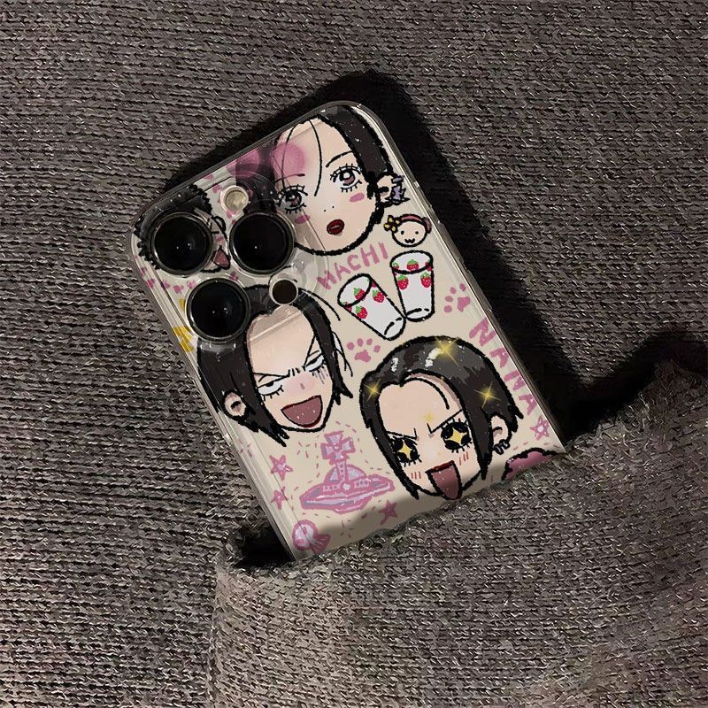 NANA岡崎真一適用蘋果17PROMAX手機殻iPhone16防摔15軟殻14小衆13 12 11 XsMax 防摔殼 | 蝦皮購物