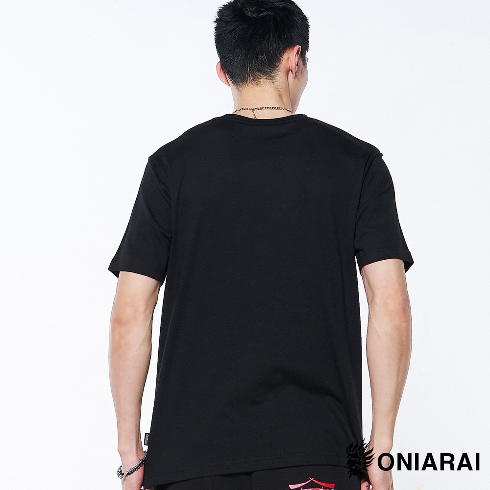 BLUE WAY 鬼洗 ONIARAI - 鳥居元素短TEE(黑) | 蝦皮購物