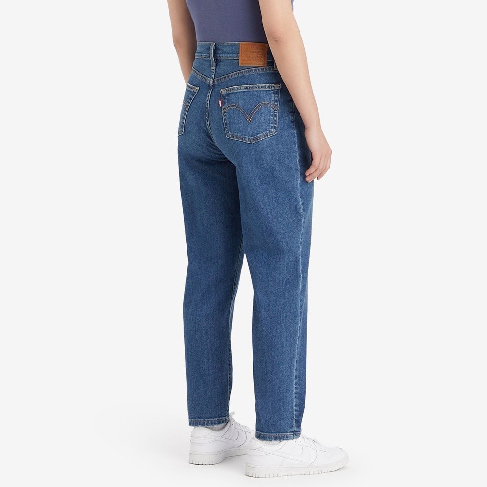 【99限定$1490】Levis 高腰BOYFRIEND男友褲/中藍染刷白 85873-0125 | 蝦皮購物