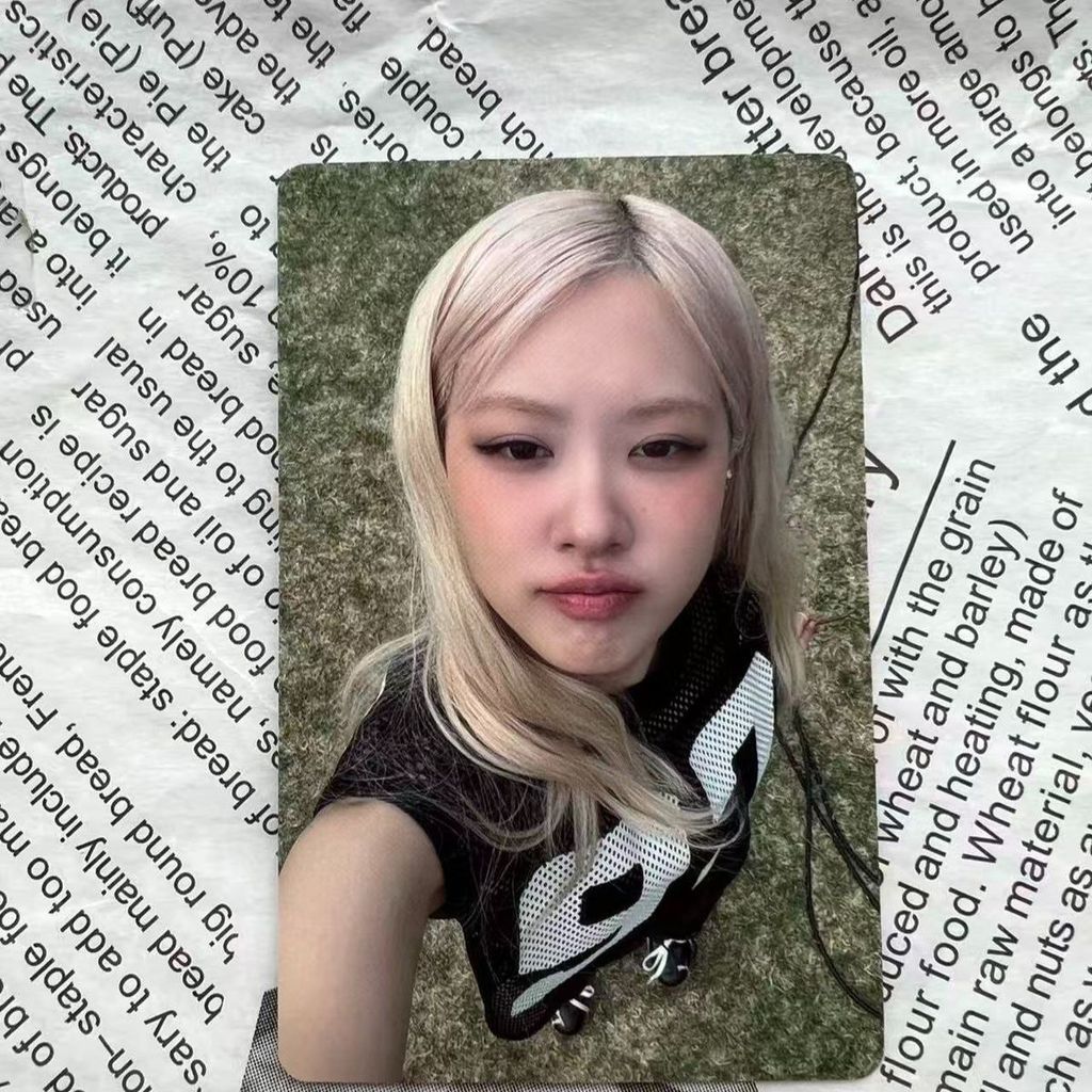 blackpink rose小卡樸彩英聯名卡pum小卡PUM代言人正版樸彩英 | 蝦皮購物