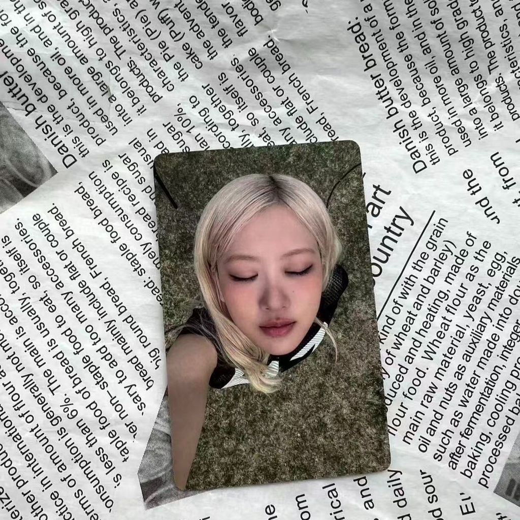 blackpink rose小卡樸彩英聯名卡pum小卡PUM代言人正版樸彩英 | 蝦皮購物