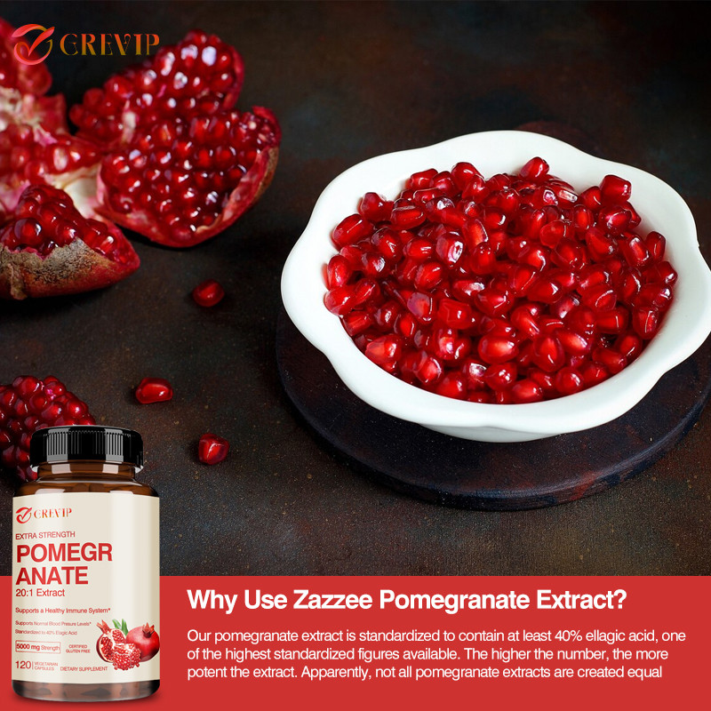 Crevip Extra Strength Pomegranate 20:1濃縮萃取物 60/120粒 美國製造 | 蝦皮購物