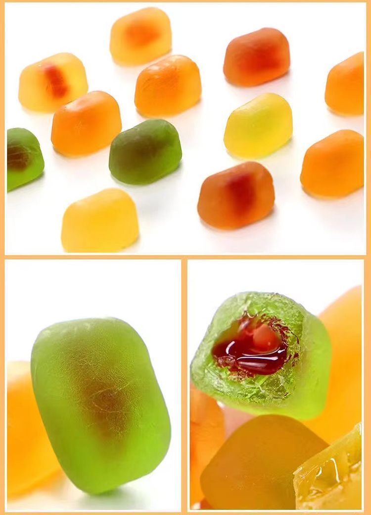 🔥桃園出貨🔥俄羅斯原裝進口KDV金蜻蜓水果夾心軟糖凝膠糖水果味500g/袋 零食 | 蝦皮購物