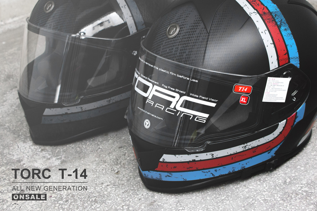 【極度風速】TORC T14 雙鏡片全罩式安全帽 頭槌帽 進口帽 DOT ECE T-14 | 蝦皮購物