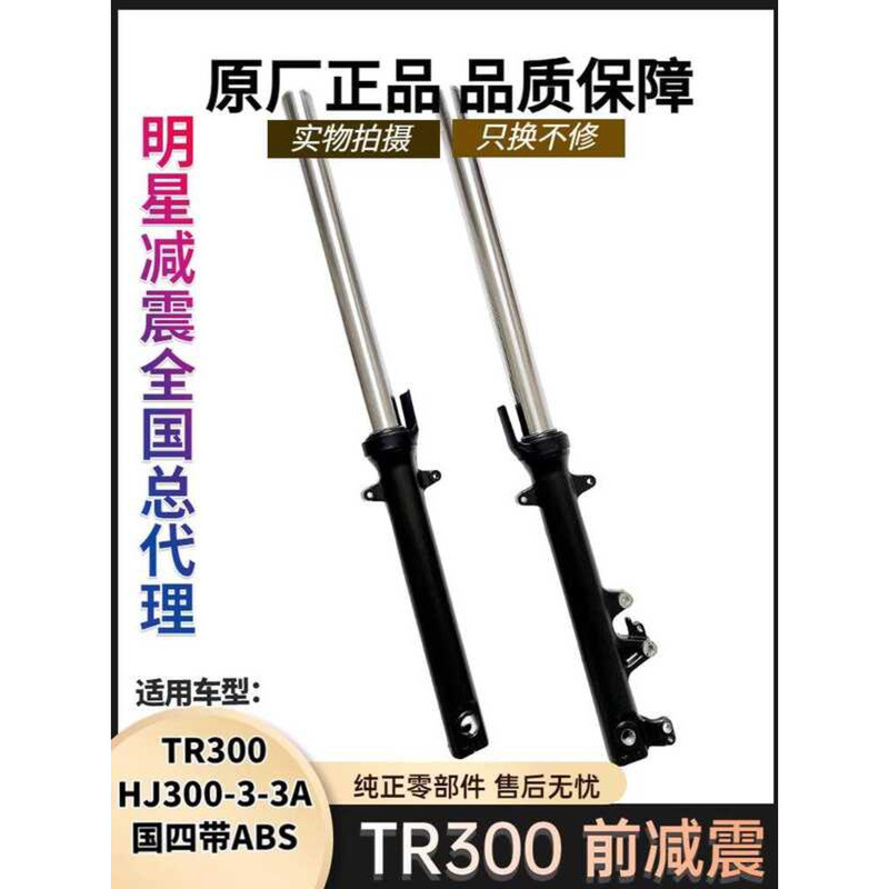 明星品牌豪爵TR300 HJ300-3-3A 電噴ABS機車前減震前避震器前叉 | 蝦皮購物