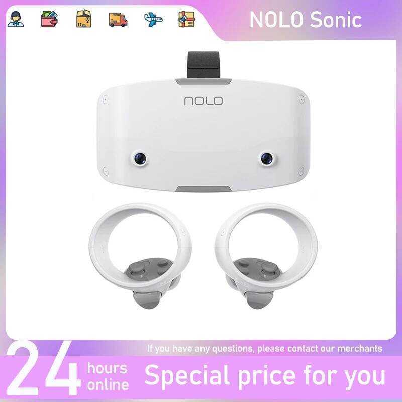 Nolo Sonic All-in-One VR 眼鏡 4K 高清 3840x2160 顯示屏 Steam VR/遊戲支 | 蝦皮購物