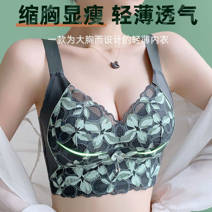 【狸曉媄】 專櫃 透氣 文胸34-46BCD杯大尺碼內衣 無鋼圈大罩杯胸罩 超薄 蕾絲款集中收副乳 超薄杯內衣胸 | 蝦皮購物