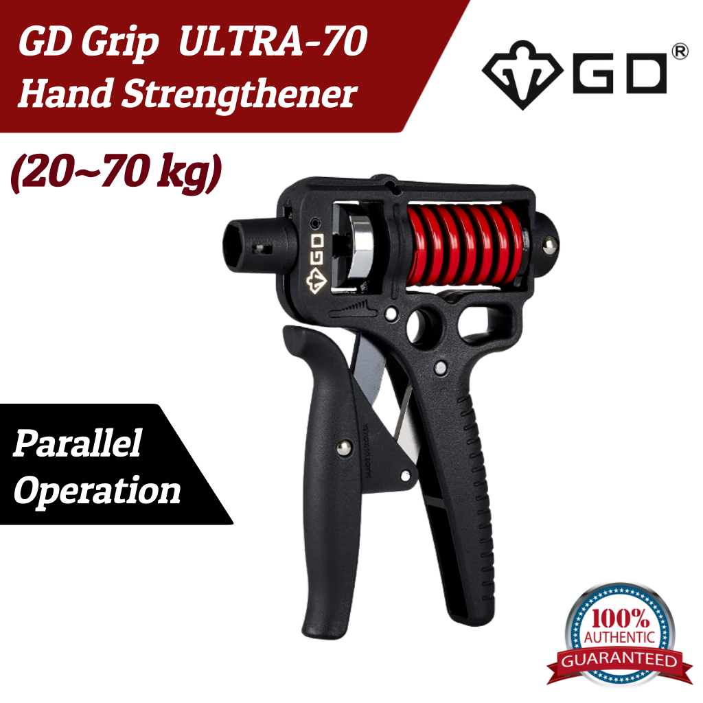 Gd Hand Grip ULTRA-70 加強器(用於力量訓練的高級可調節手柄)手腕和前臂訓練器 | 蝦皮購物