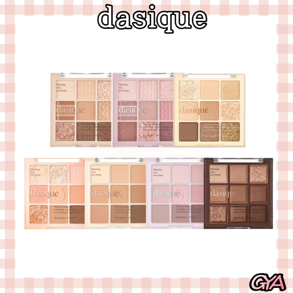 韓國直送[dasique][#01~#18色】眼影盤【9色/18色】 | 蝦皮購物