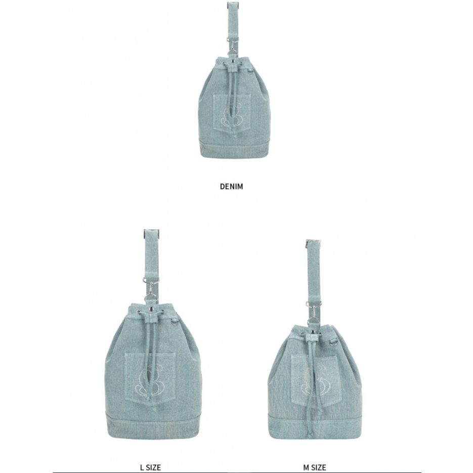 [FILLINTHEBLANK] Yoko Bucket Bag Denim / 100% 正品 / 韓國產品 / 2s | 蝦皮購物