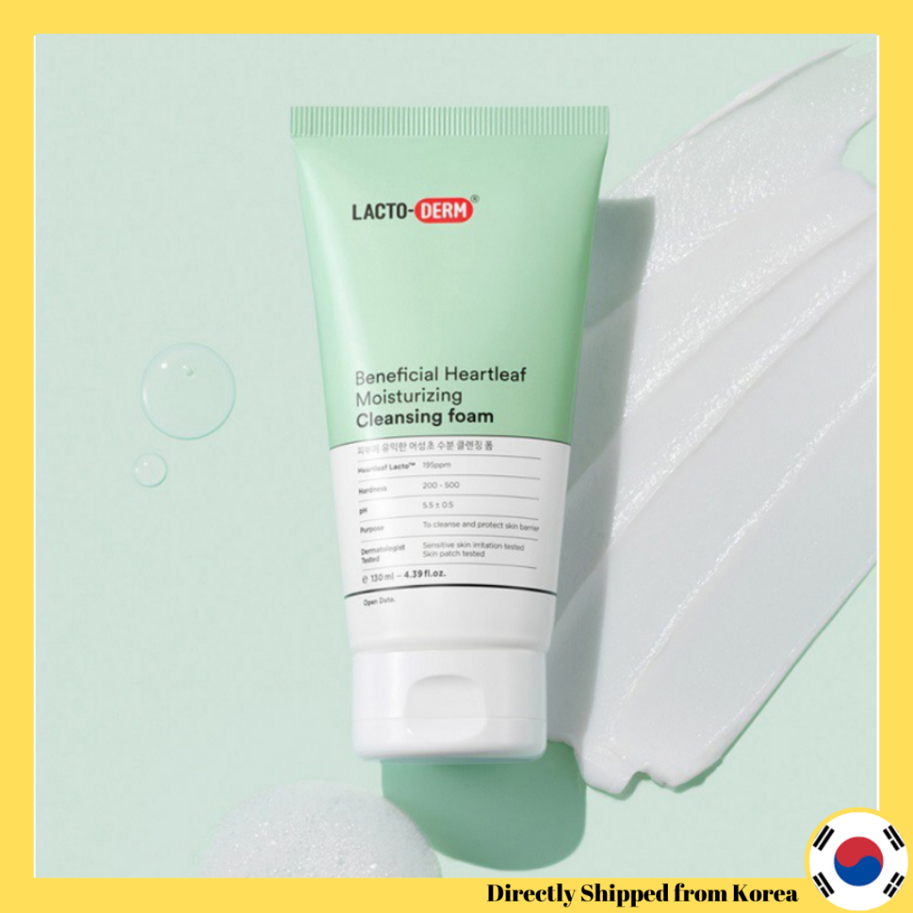 [Lactoderm] Beneficial Eoseongcho Heartleaf Probiotics 保濕潔面泡 | 蝦皮購物