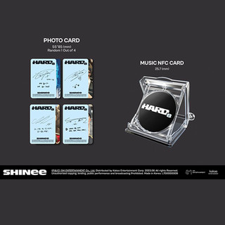 SHINee - 第八張專輯 [HARD] (SMini Ver./Smart Album) | 蝦皮購物