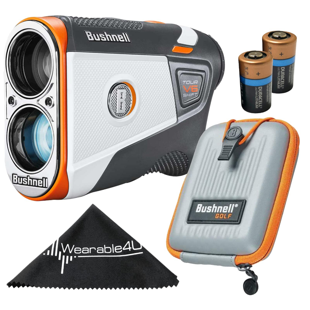 Bushnell Tour V6 / Tour V6 Shift 激光高爾夫測距儀,帶可穿戴 4U 捆綁測距儀 | 蝦皮購物