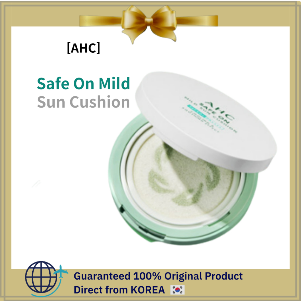 [AHC] Safe On Mild Sun Cusion 溫和防曬氣墊, 防曬霜, K-beauty | 蝦皮購物