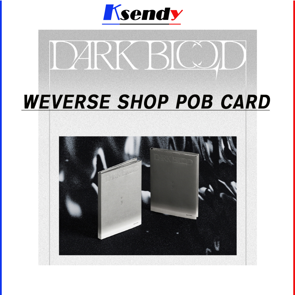 Enhypen 4th Mini album - DARK BLOOD (ENGENE Ver.) 專輯 [WEVERS | 蝦皮購物