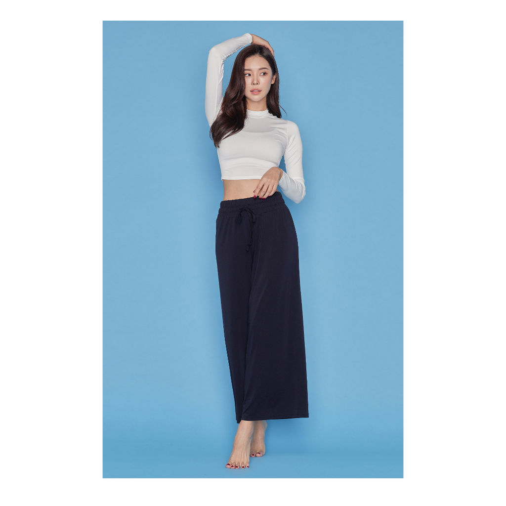 【STL】Essence Light Quick Dry pants 2types 短款/基本款寬鬆褲闊腿褲舒適褲 | 蝦皮購物