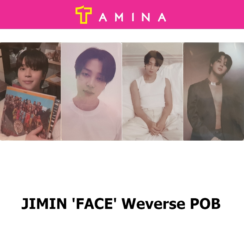 BTS JIMIN Solo Album FACE Weverse POB Photocard | 蝦皮購物
