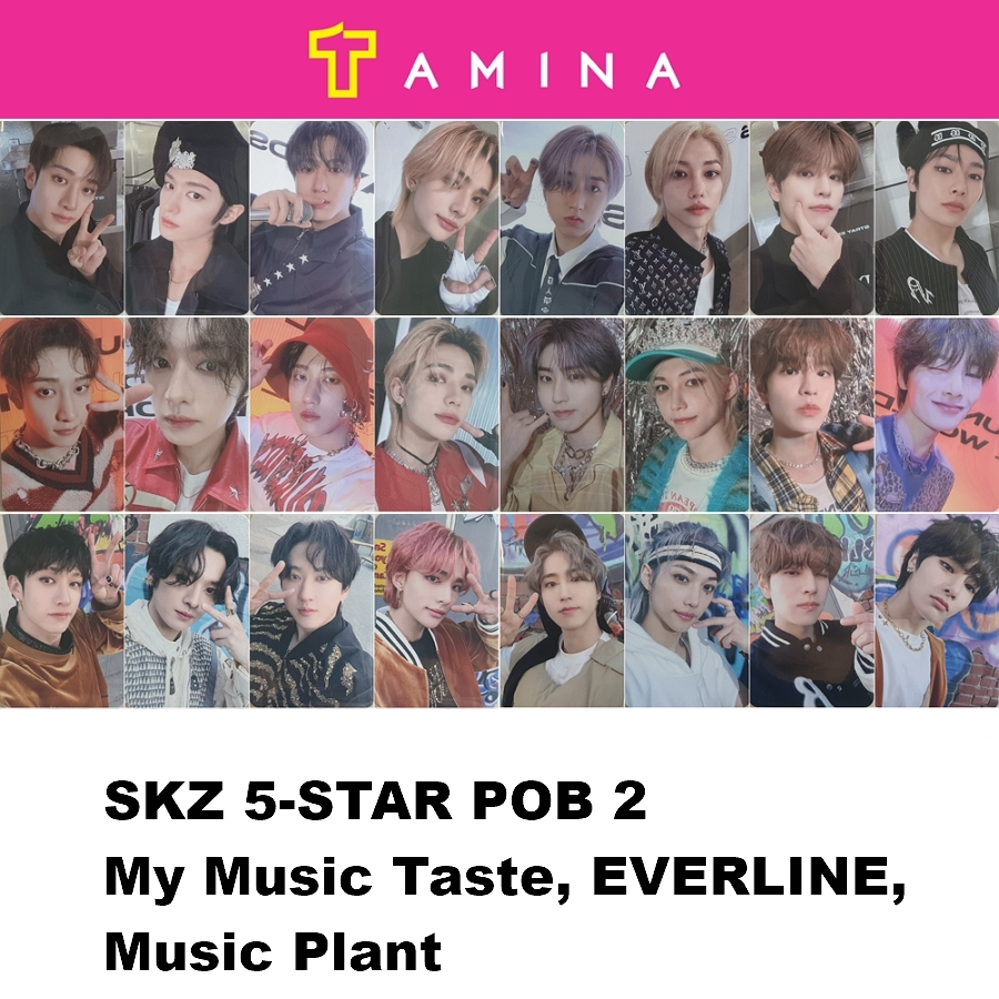 STRAY KIDS the 3rd Album 5-STAR POB My Music Taste, EVERLINE | 蝦皮購物