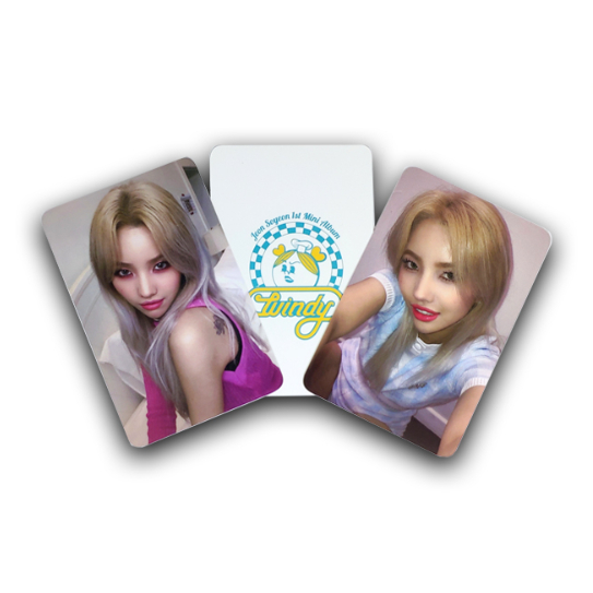 K-idol (G)I-DLE Soyeon Windy 2 ea 官方照片卡 | 蝦皮購物