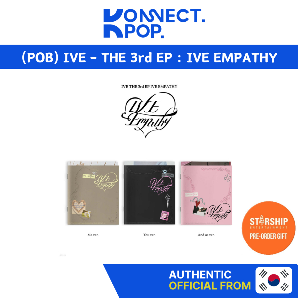 (POB) IVE - THE 3rd EP [ IVE EMPATHY ] | 蝦皮購物