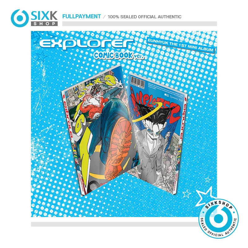 (POB+COMIC BOOK Ver) EUNHYUK THE 1st Mini Album [EXPLORER] | 蝦皮購物